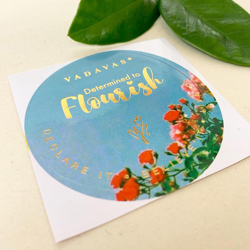 Flourish Sticker – VADAVAS